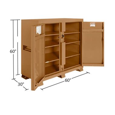 Knaack JOBMASTER Cabinet 59.4 Cu. Ft. Steel Jobsite Box 139 - Acme Tools