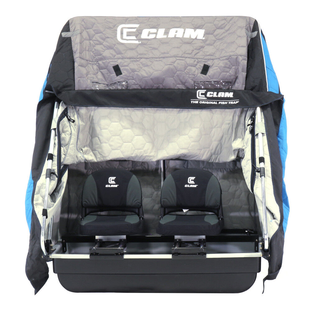 Clam Outdoors Yukon XT Thermal Ice Team Edition Ice Shelter 116841 from ...