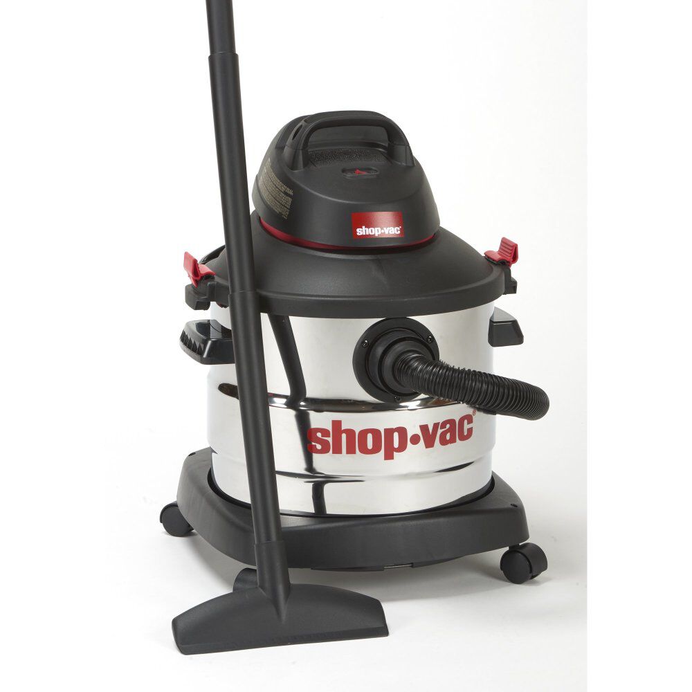 Shop Vac Wet/Dry Vacuum 8 Gallon 6.0 Peak HP Stainless Steel 5989405 ...