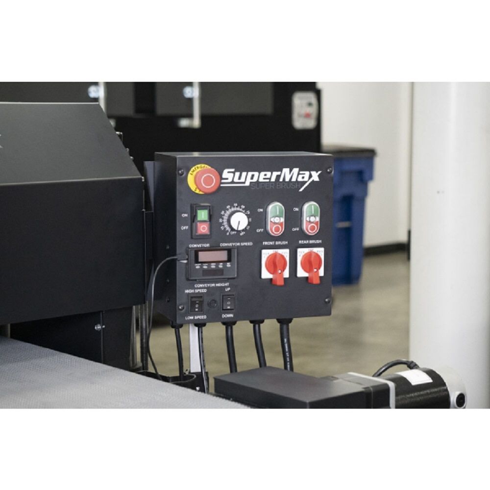 Supermax Tools 49 In. 10HP 208-230V Double Brush Sander - 3 Phase SUPMX ...
