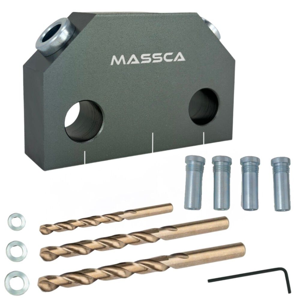 Massca Dowel Jig X For Angled Dowel Joints MA-MA-DGX - Acme Tools