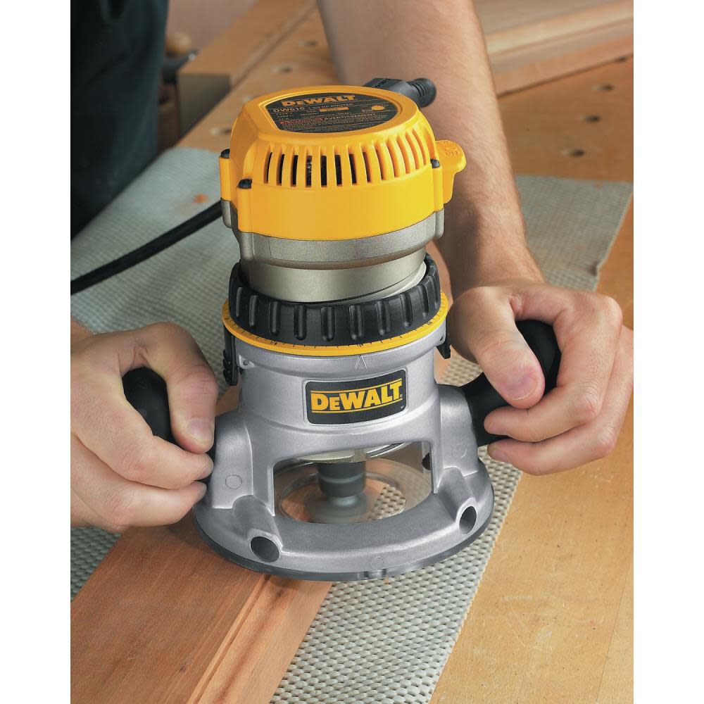DEWALT 1-3/4 HP (Maximum Motor HP) Fixed Base Router DW616 - Acme Tools
