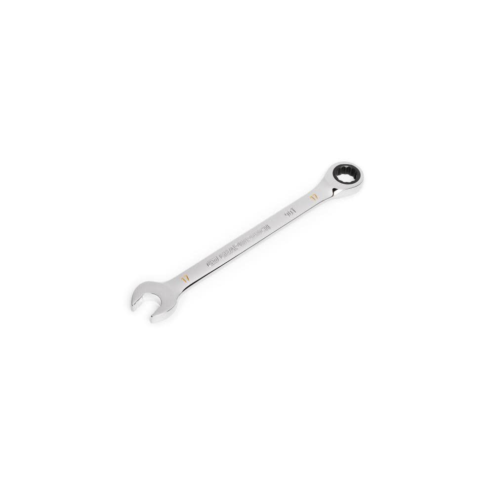 GEARWRENCH 17mm 90T 12 Point Ratcheting Combination Wrench 86917 - Acme ...