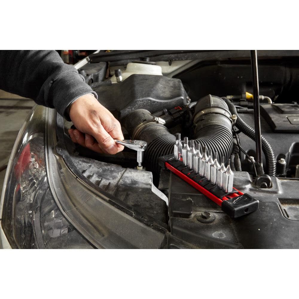 Milwaukee 3/8 Inch Drive Hex Bit Metric Socket Set 11pc 48-22-9543 ...