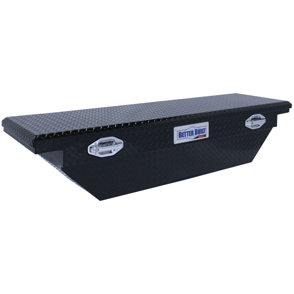 Better Built 63in SEC Saddle Truck Tool Box LOW PROFILE WEDGE GLOSS ...
