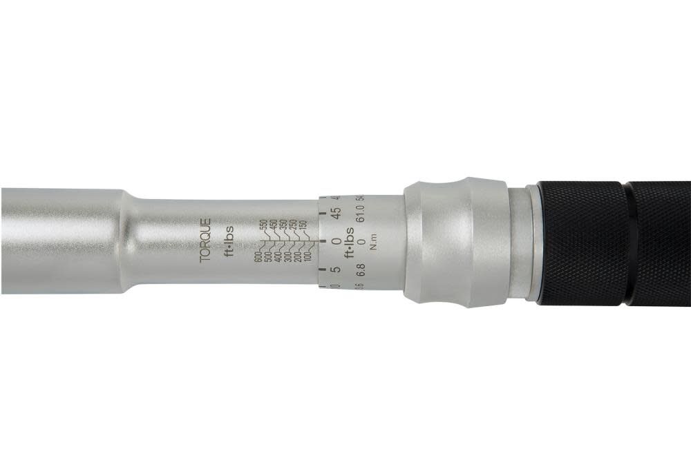 Sunex 3/4 In. Drive 110 - 600 Ft-Lb 48T Torque Wrench 40600 - Acme Tools