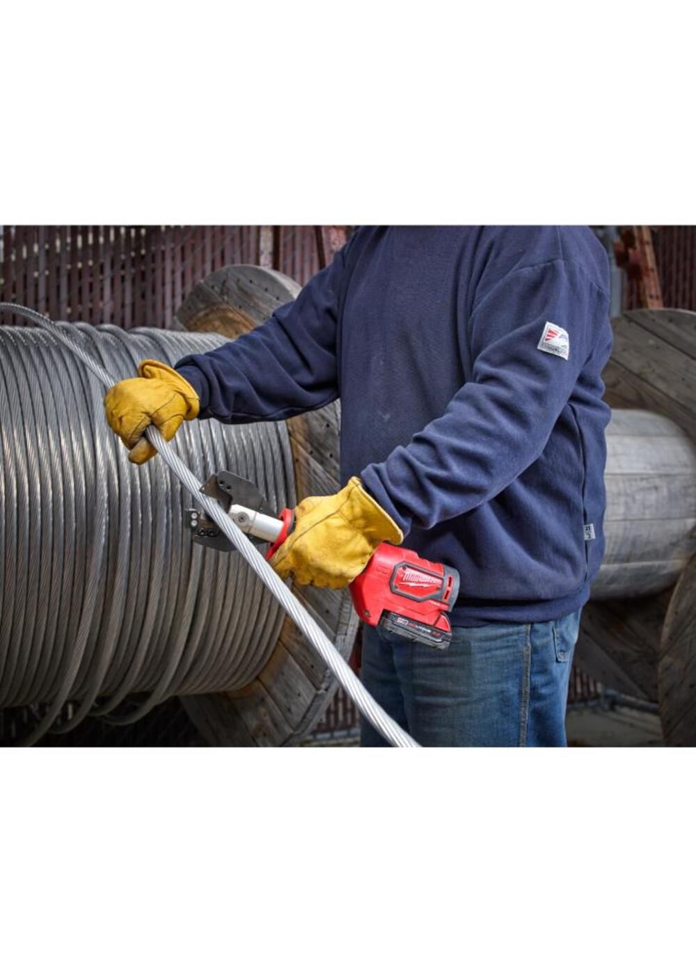 Milwaukee M18 Force Logic Cable Cutter Kit with 477 ACSR Jaws 2672-21S ...