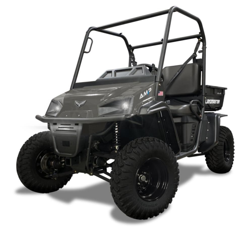 Landmaster Amp EV Cruiser Lithium-Ion Powered UTV 4x4 Side by Side with ...