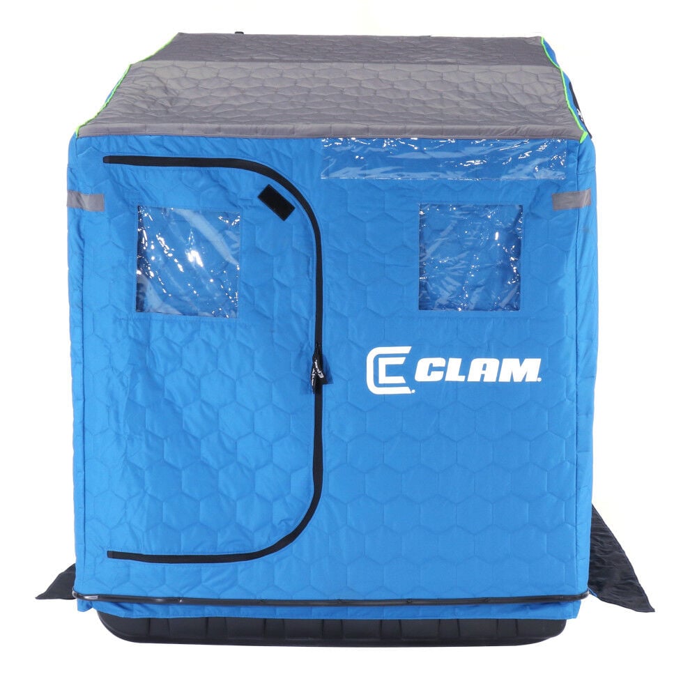 Clam Outdoors Nanook XT Thermal Ice Team Edition Ice Shelter 116679 ...