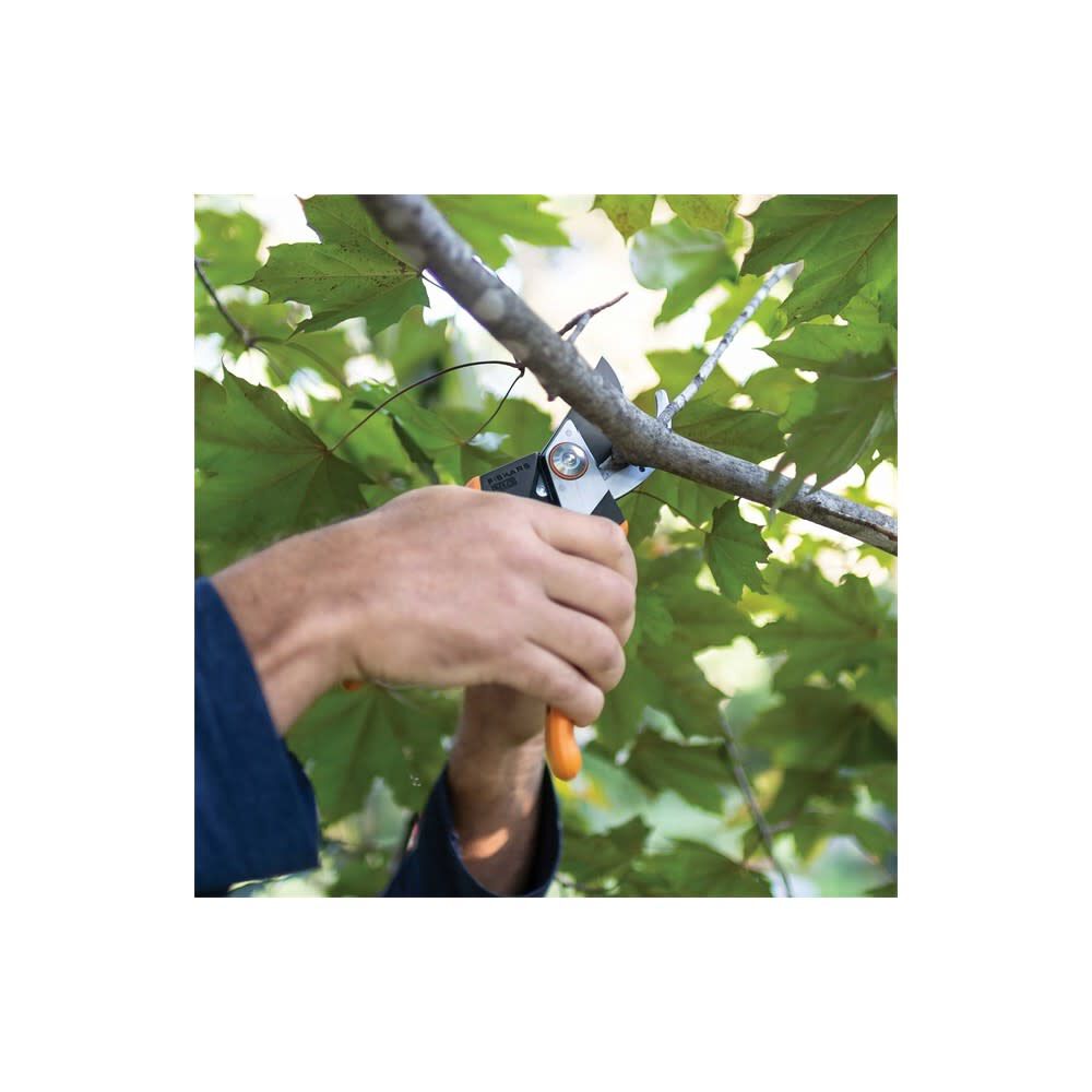 Fiskars Pro Carbon Steel Hand Pruner with Cast Aluminum Handle 394951 ...