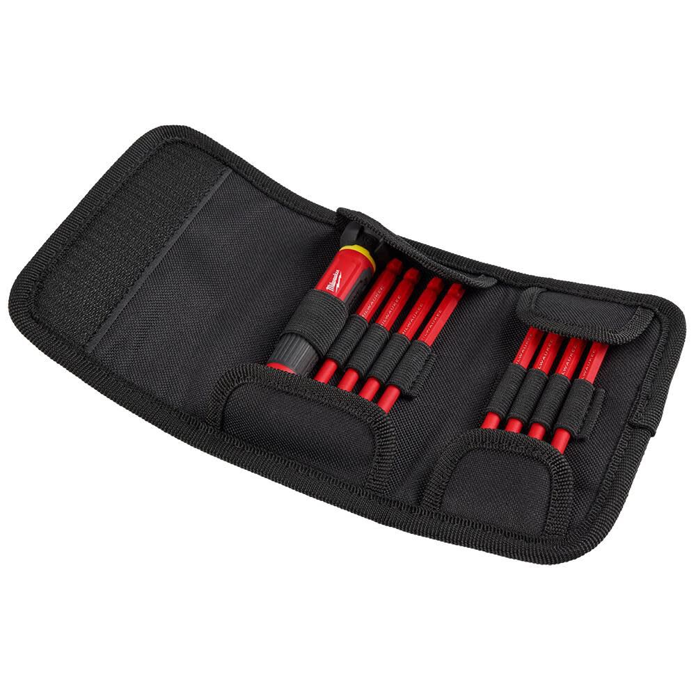 Milwaukee 8-in-1 1000V Insulated Precision Multi-Bit Screwdriver Set 48 ...