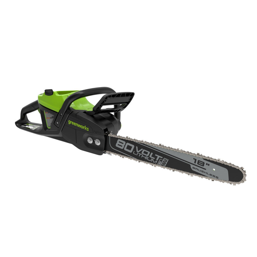 Greenworks 80V 18in Cordless Chainsaw (Bare Tool) 2019902T - Acme Tools