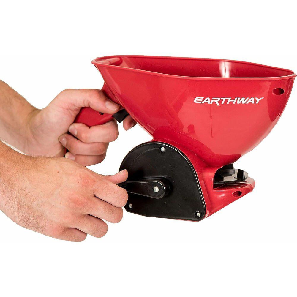 Earthway 4 Lbs Hand Spreader with Ergonomic Handle 14014 - Acme Tools
