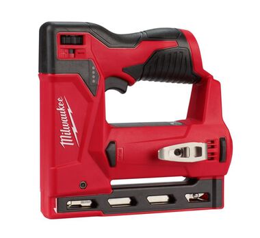 Milwaukee M12 3/8 in. Crown Stapler-Reconditioned (Bare Tool) 2447-80 ...