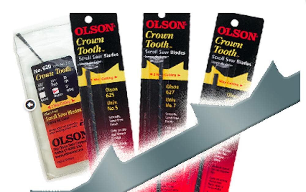 Olson Saw Company 5In 16TPI Crown Tooth Scroll Saw Blade CT62500 - Acme ...