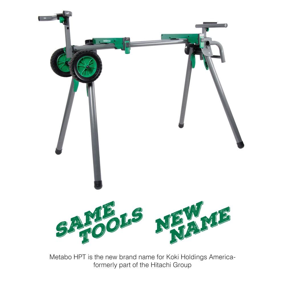 Metabo HPT Heavy-Duty Miter Saw Stand UU240FM - Acme Tools