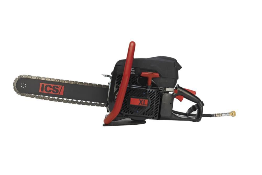 ICS 695XL F4 Gas Saw Package with 16 In. guidebar and PowerGrit Chain ...