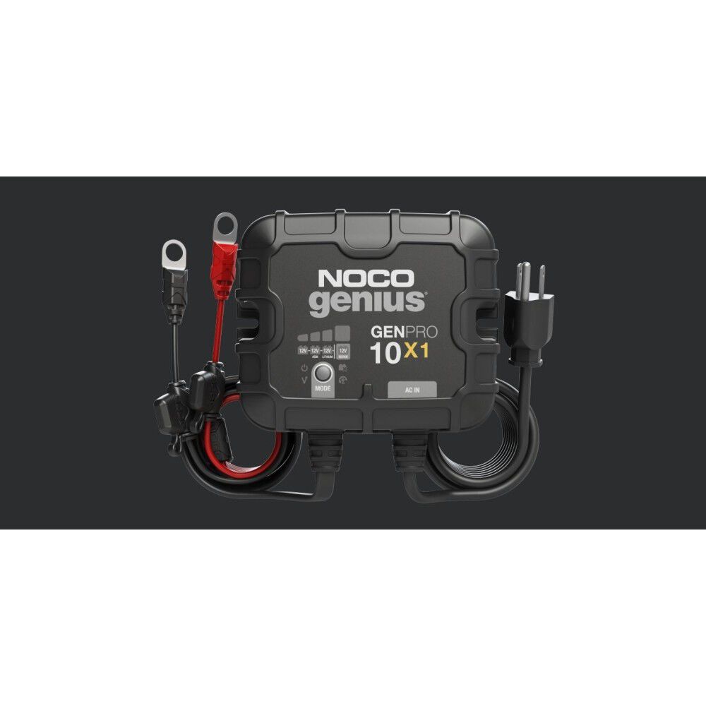 Noco Battery Charger 12V 10A Fully Automatic Waterproof On Board ...