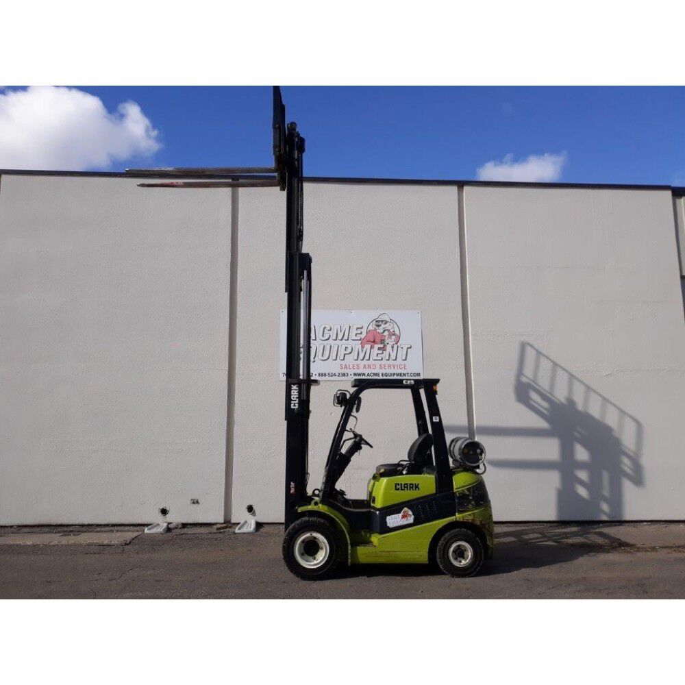 Clark C25 LPG Pneumatic Mast Forklift - Used 2013 C25L from Clark ...