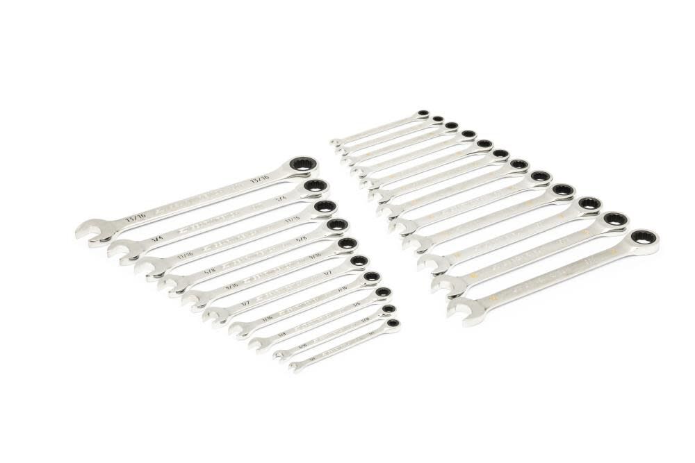 GEARWRENCH SAE/Metric Ratcheting Wrench and Hex Key Set 90T 44pc 86528 ...