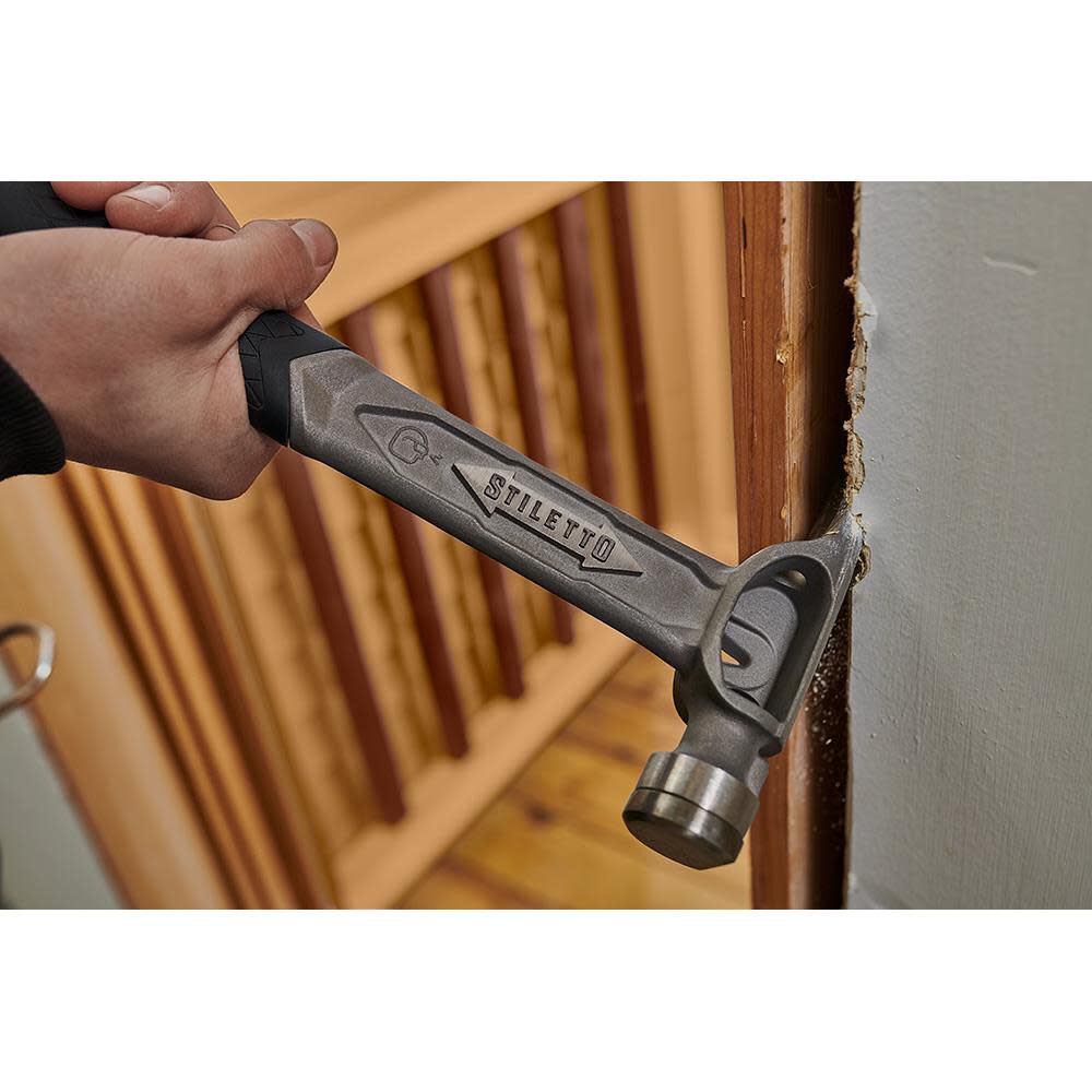 Stiletto TRIMBONE 10oz Titanium Finish Hammer TRMB Acme Tools