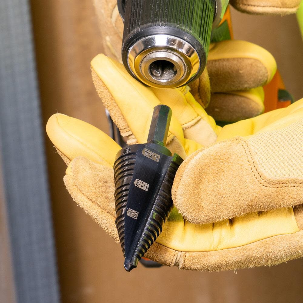 Klein Tools Premium Hex Step Bit Set 3pc KTSBSPRO - Acme Tools