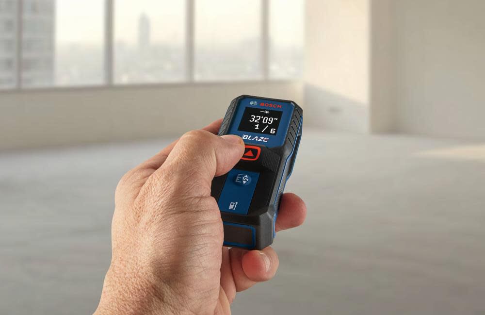 Bosch BLAZE Laser Distance Measurer 100' GLM100-23 - Acme Tools