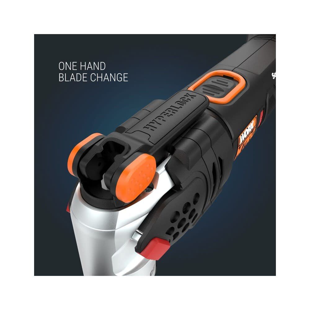 Worx 20V 2Ah Cordless Battery-Powered Oscillating Multi-Tool WX697L ...
