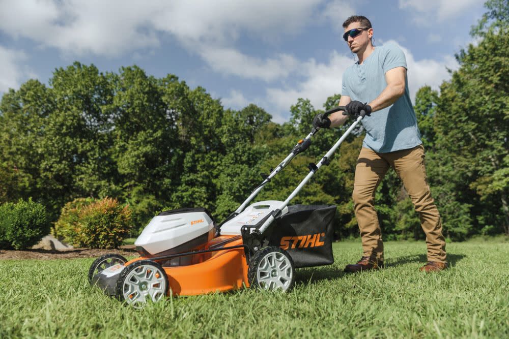 Stihl RMA 510 21in Battery Powered Push Lawn Mower (Bare Tool) 6372 011 ...
