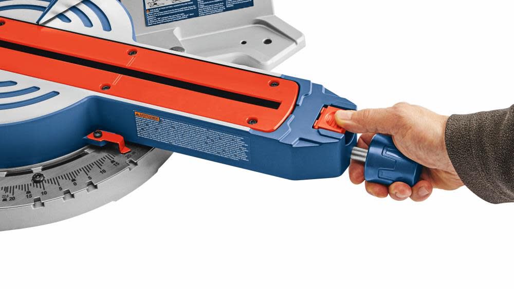 Bosch PROFACTOR 18V Surgeon 10in Dual-Bevel Slide Miter Saw (Bare Tool ...