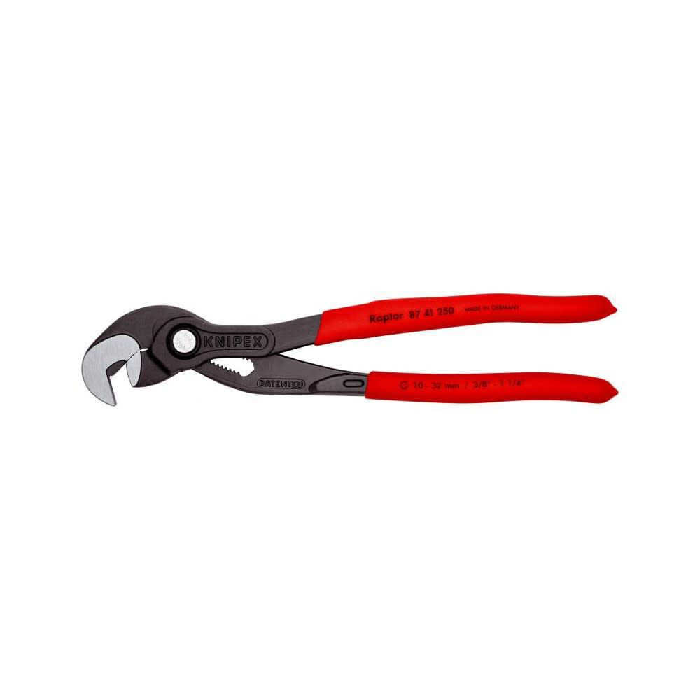 Knipex Multiple Slip Joint Spanner Raptor Pliers 250mm 87 41 250 SBA ...