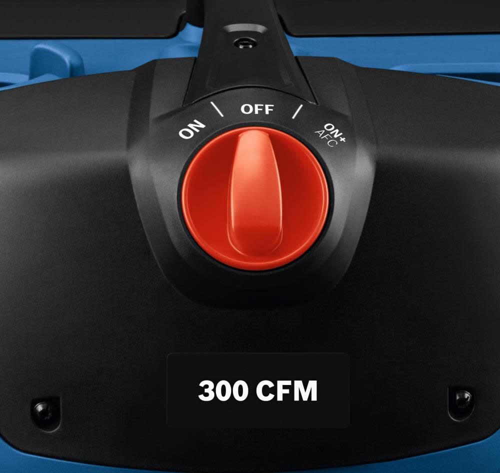 Bosch 17 Gallon 300 CFM Dust Extractor with Auto Filter Clean & HEPA ...