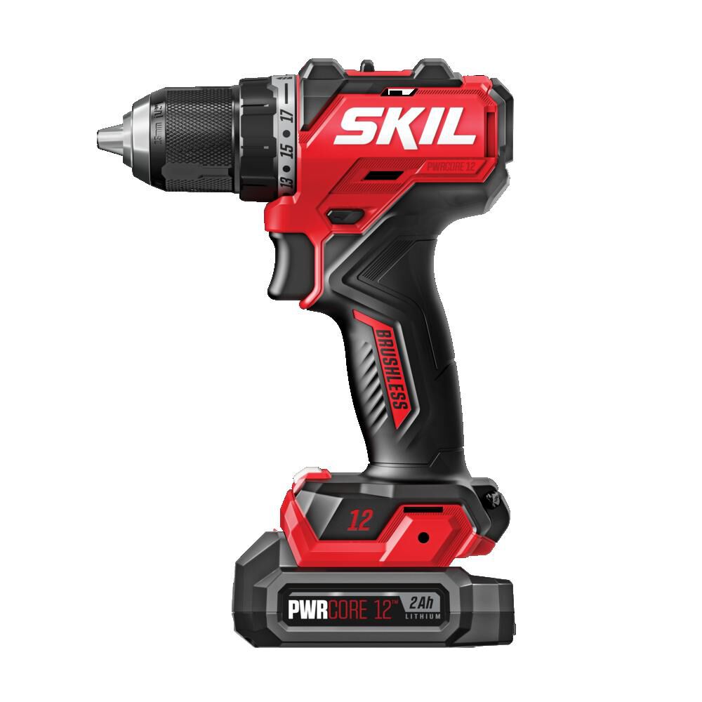 SKIL PWR CORE 12V 1/2 in Compact Drill Driver Kit DL6290A-10 - Acme Tools