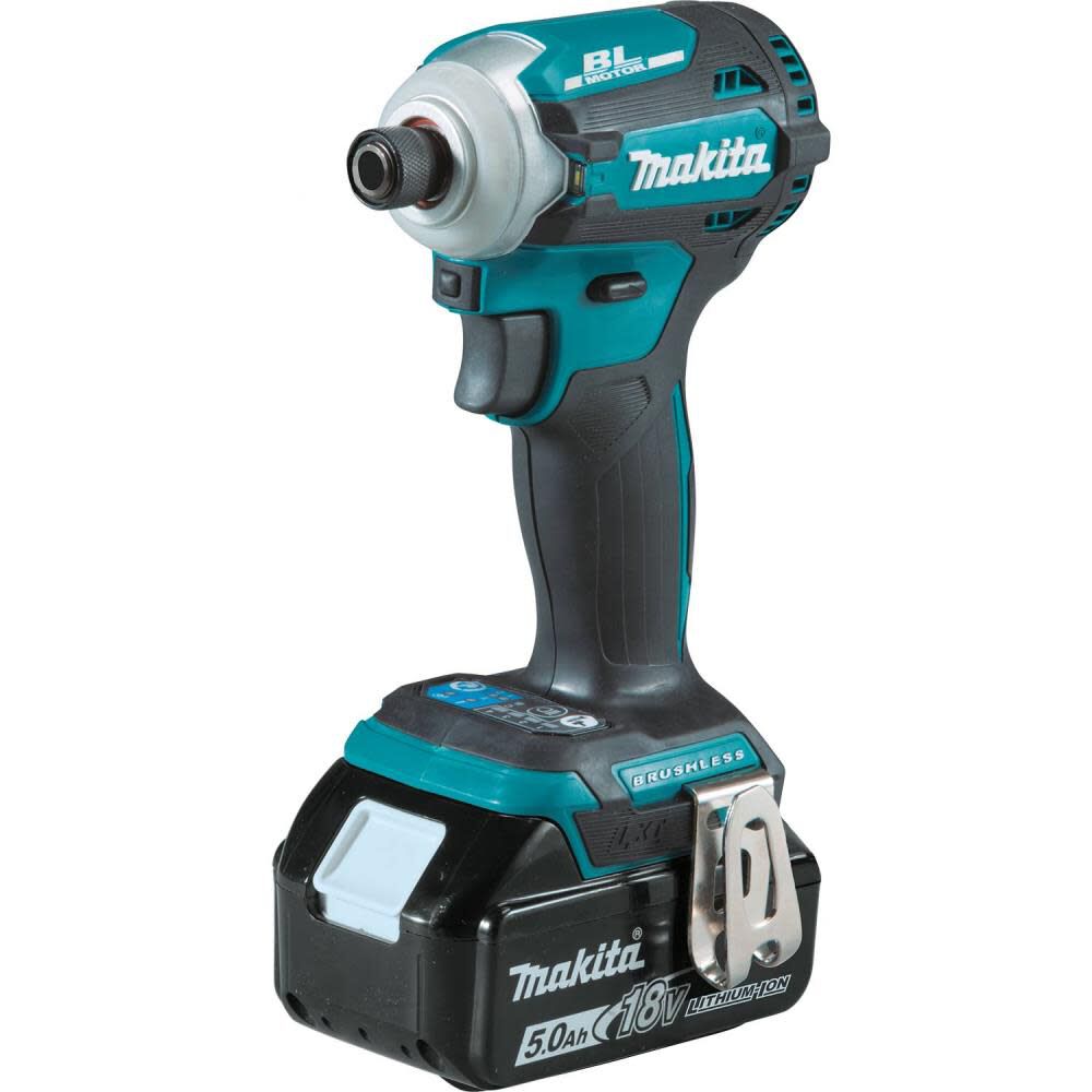 Makita 18V LXT Lithium-Ion Brushless Cordless 2 Piece Combo Kit 5.0Ah ...