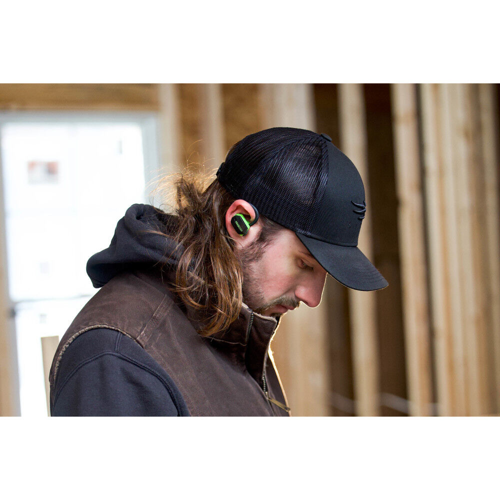 ISOtunes Ultracomm Aware True Wireless Bluetooth Earbuds Black & Hi-Vis ...