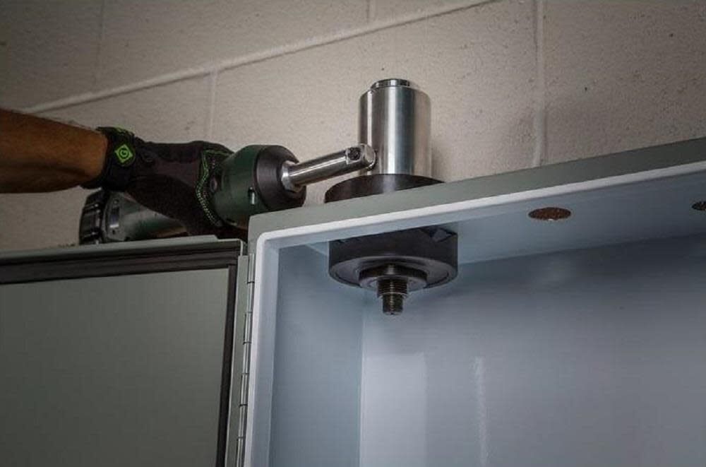 Greenlee Intellipunch 11 Ton Hydraulic Knockout Slug Buster Set 1/2 - 3 ...