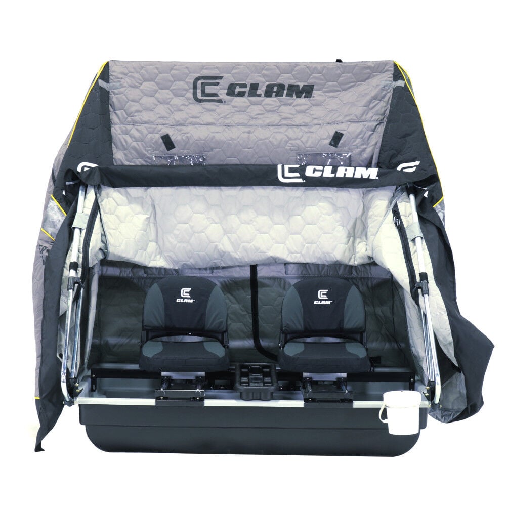 Clam Outdoors Jason Mitchell XT Thermal Ice Shelter 116676 - Acme Tools