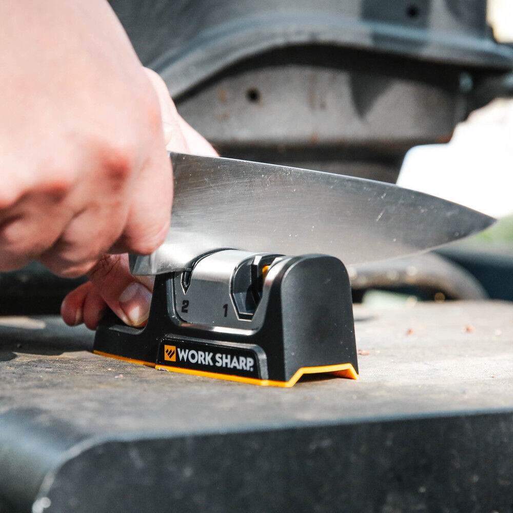 Work Sharp Compact Manual Kitchen Edge Knife Sharpener WSKTNKES - Acme ...