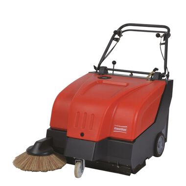 Powerboss Collector 34 Walk Behind Sweeper - Battery Powered HM34BQP ...