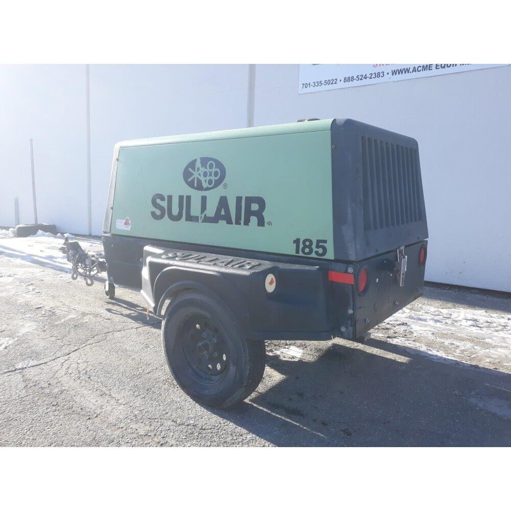 Sullair 185 Cfm Kubota Engine Towable Air Compressor - 2016 Used 185D ...
