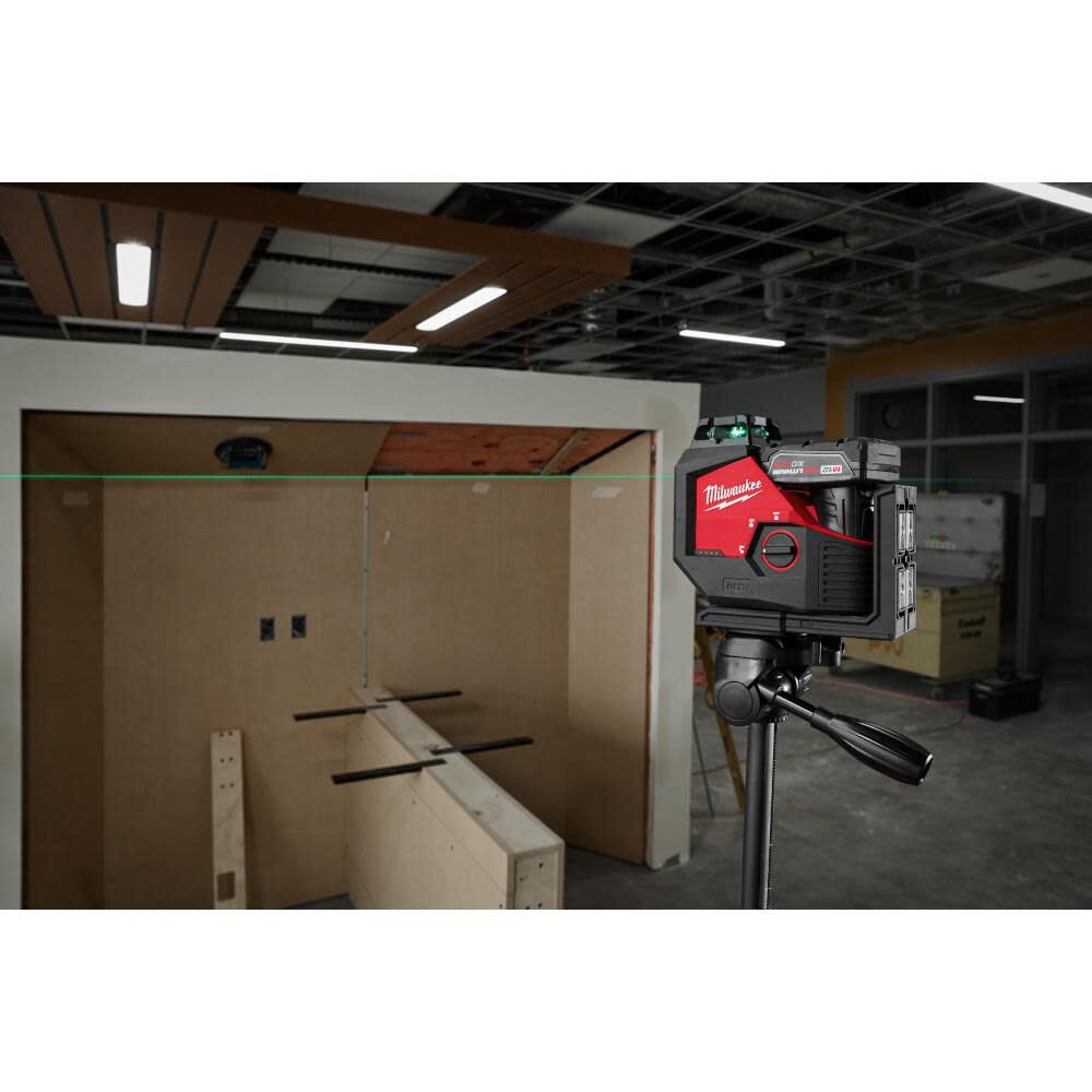 Milwaukee M12 Green 360 Single Plane Laser Kit 3631-21 - Acme Tools