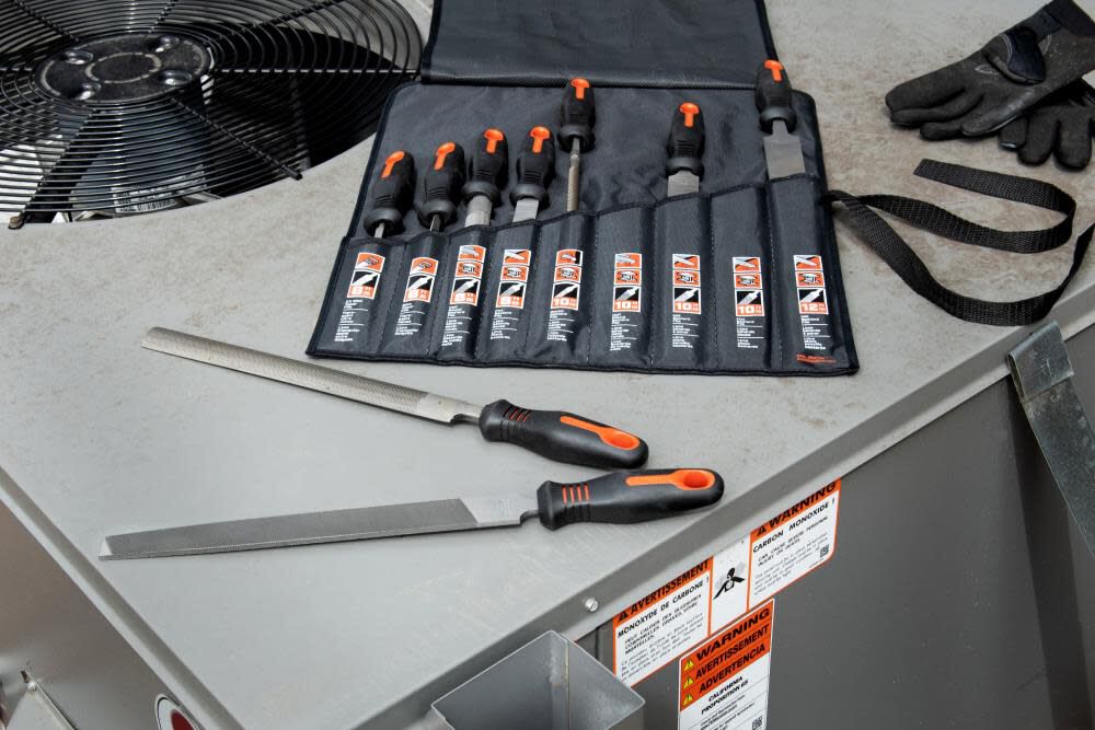 Crescent Nicholson Ergonomic File Set 9 piece 22030HNNN - Acme Tools