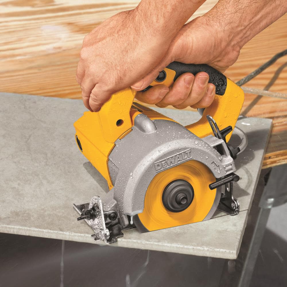 DEWALT 4-3/8-in Wet/Dry Handheld Tile Cutter DWC860W - Acme Tools