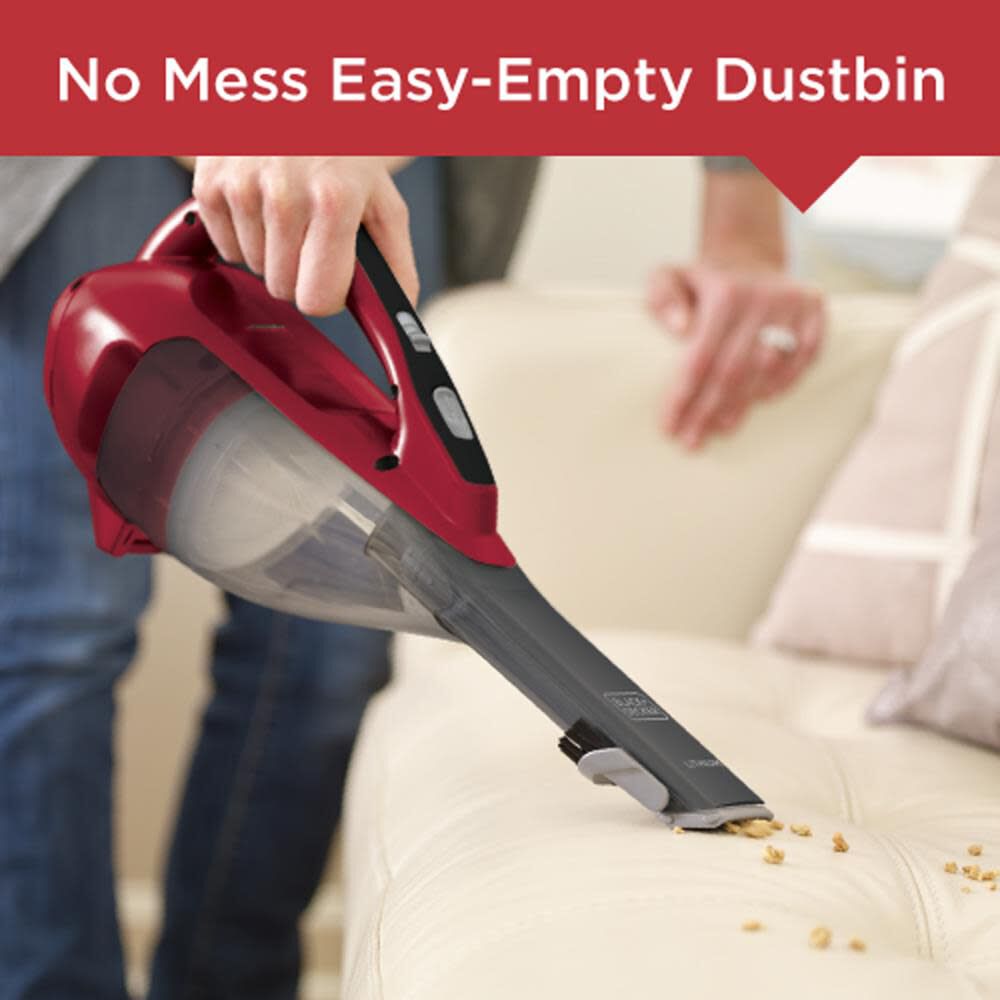 Black and Decker DUSTBUSTER Hand Vacuum Chili Red HLVA320J26 from Black ...