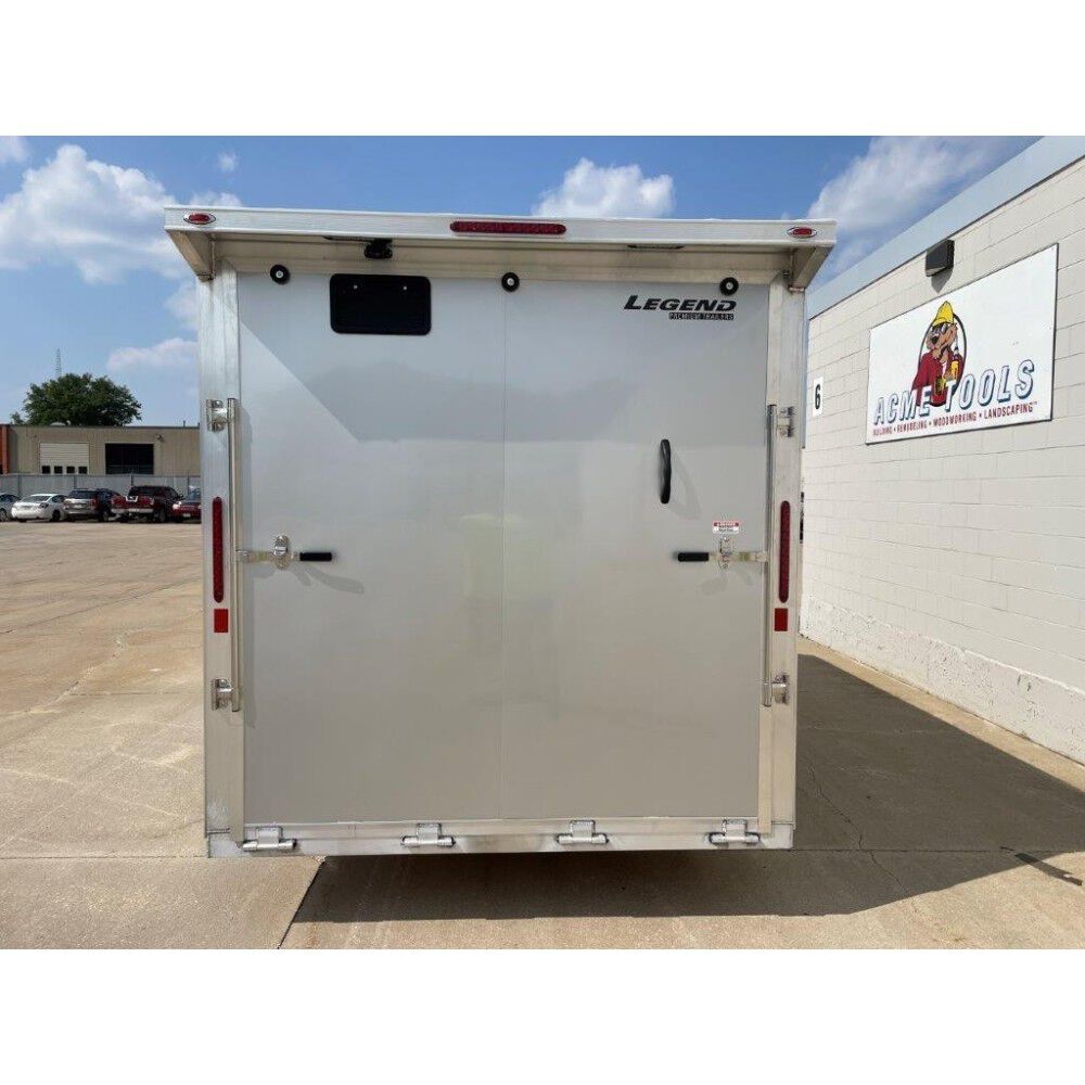 Legend Premium Trailers 18ft Legend TV Thunder V-Nose Aluminum Tandem ...