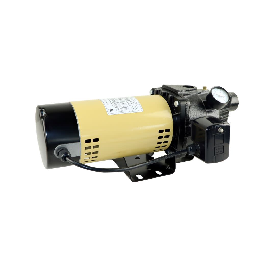 K2 Pumps Shallow Well Jet Pump 3/4 HP Lead Free Cast Iron 115/230V ...