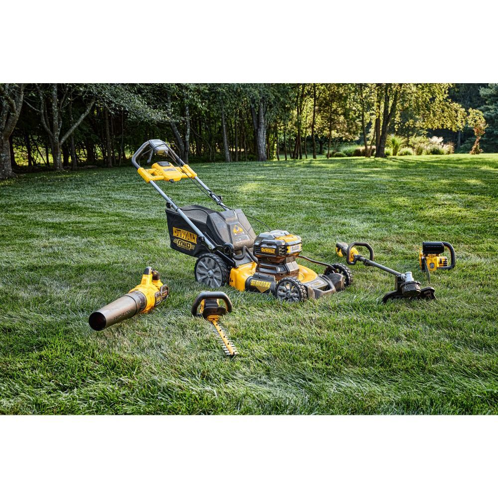 DEWALT 60V MAX 17 in. Brushless Attachment Capable String Trimmer Kit DCST972X1 - Acme Tools
