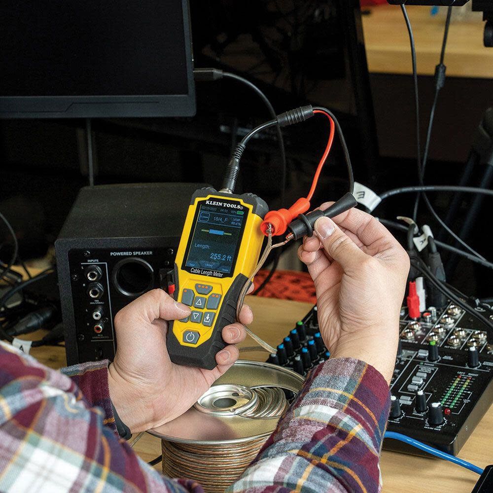Klein Tools TDR Cable Length Meter 501915 - Acme Tools