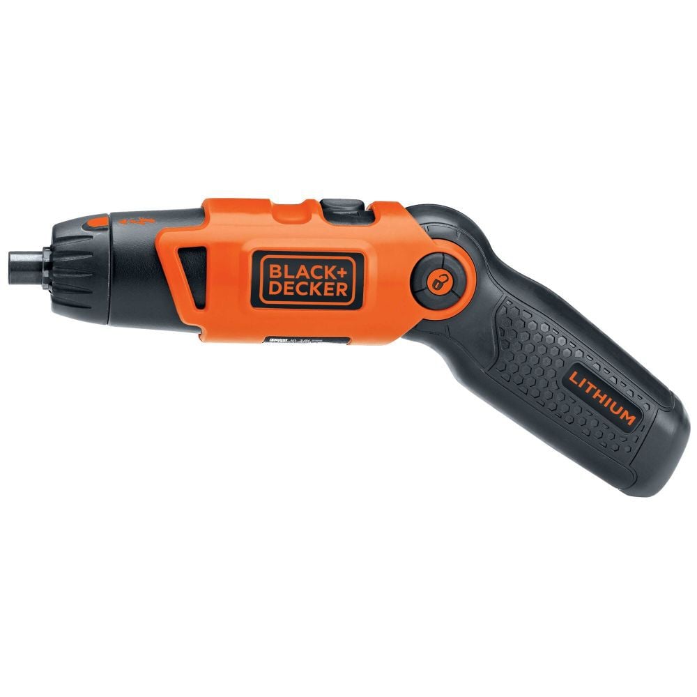 Black and Decker Cordless Screwdriver with Pivoting Handle LI2000 ...