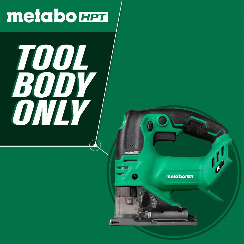 Metabo HPT 36V MultiVolt Brushless Jig Saw (Bare Tool) CJ36DAQ4M - Acme ...